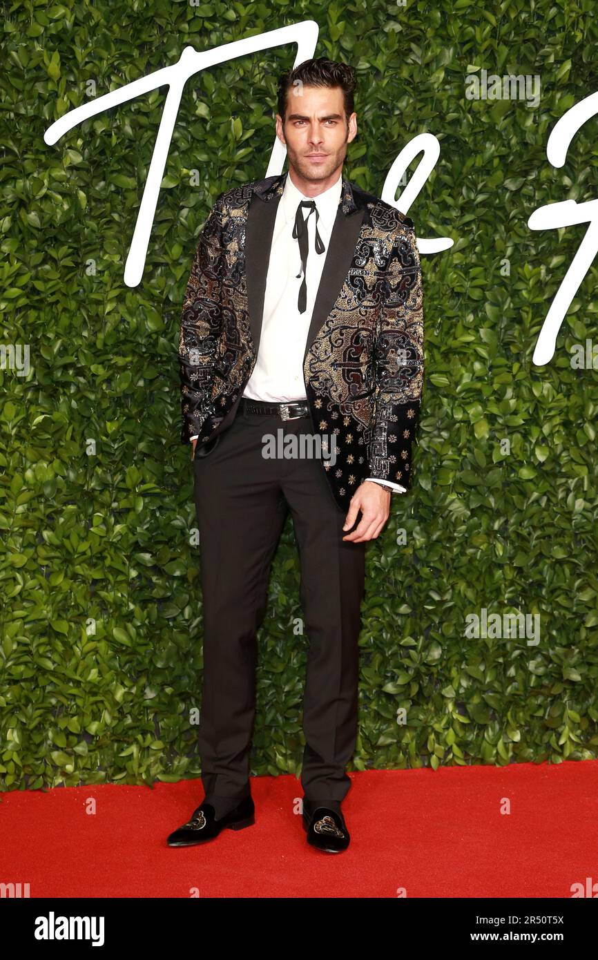 Jon Kortajarena attends The Fashion Awards 2019 at Royal Albert Hall in ...