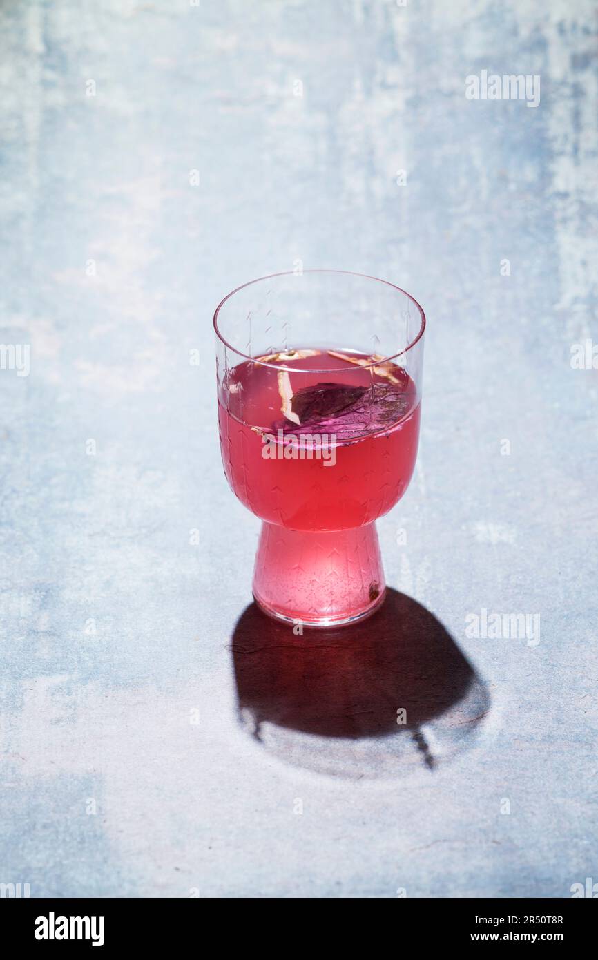 Kombucha in a glass Stock Photo - Alamy