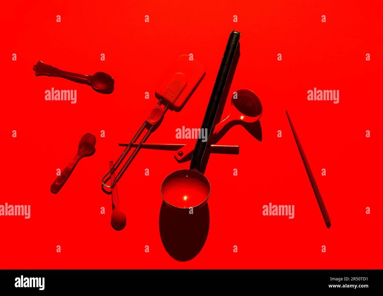 Different kitchen utensils ladle hi-res stock photography and images ...