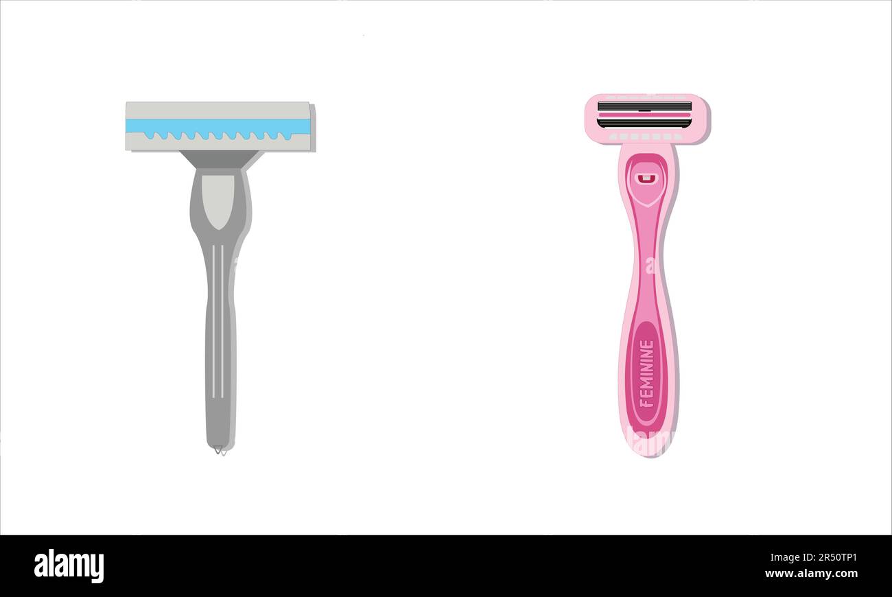 Wet shaver Stock Vector Images - Alamy