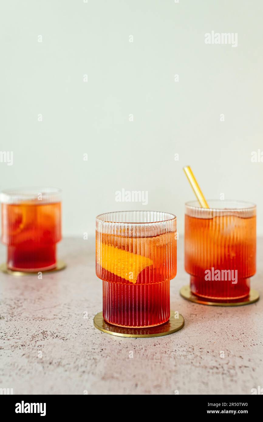 Negroni Sbgaliato (Mistaken Negroni) - made with Campari, Red Vermouth ...