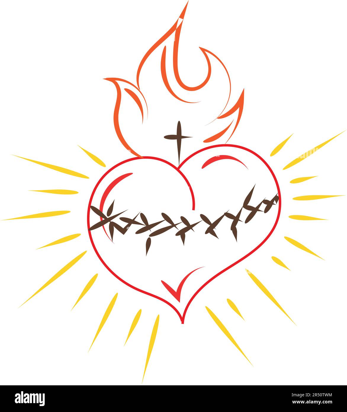 Sacred Heart Of Jesus Tattoo
