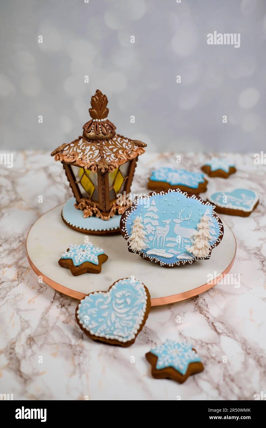 Light blue icing hi-res stock photography and images - Alamy
