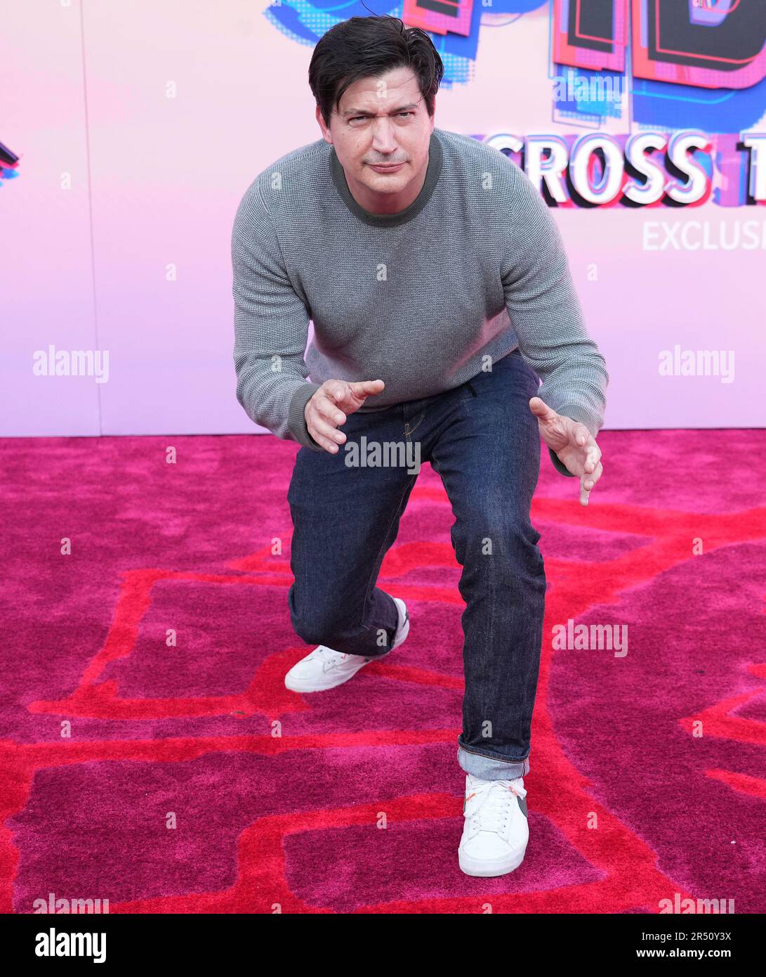 Ken Marino arrives at the Sony Pictures Animation's SPIDER-MAN: ACROSS ...