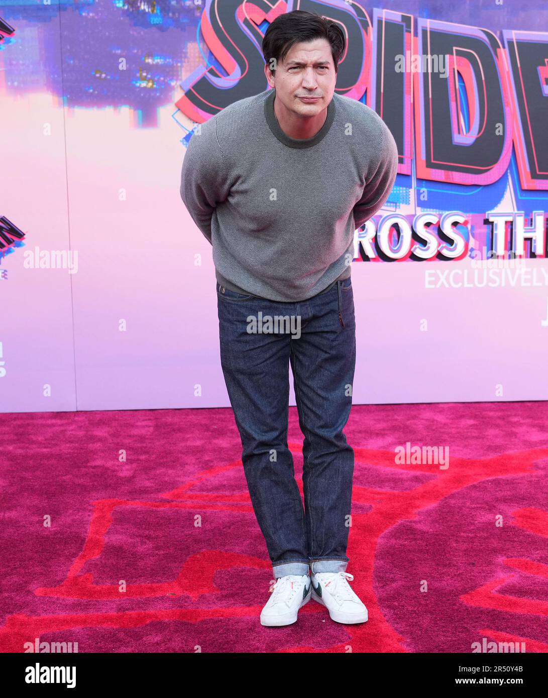 Ken Marino arrives at the Sony Pictures Animation's SPIDER-MAN: ACROSS ...