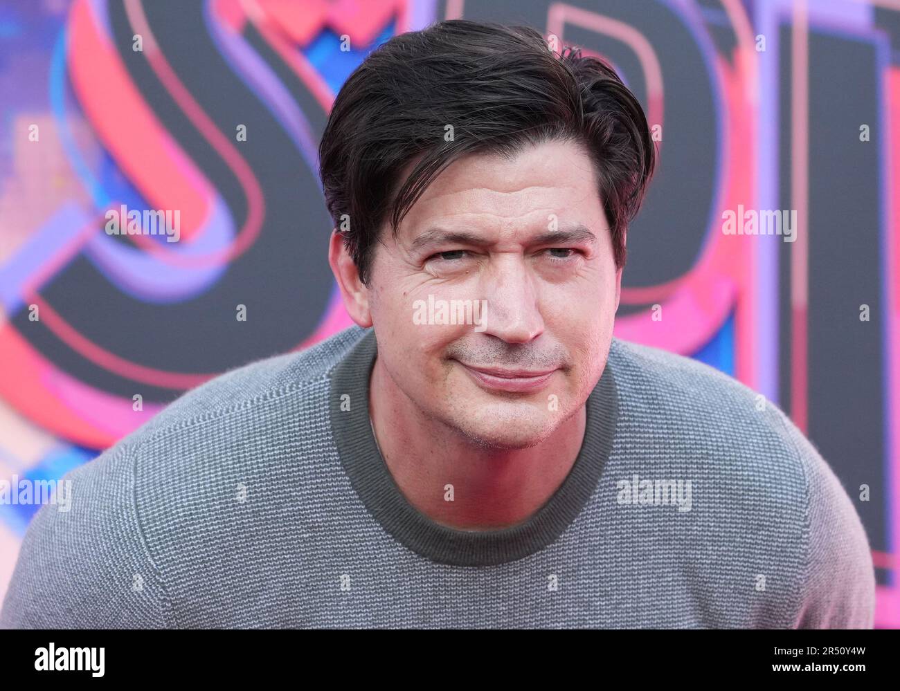 Ken Marino arrives at the Sony Pictures Animation's SPIDER-MAN: ACROSS ...