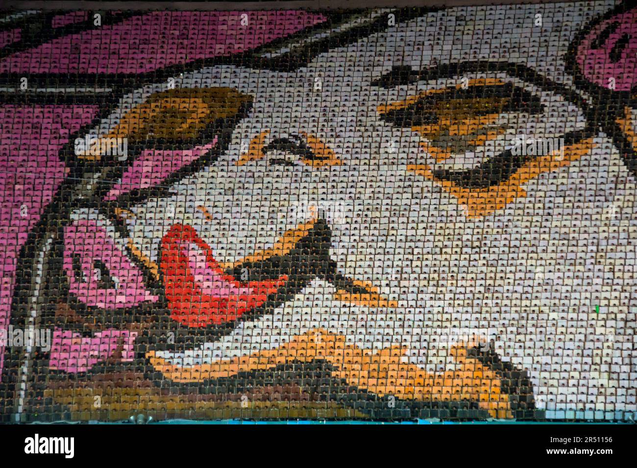 Arirang Mass games in Pyongyang, North Korea Stock Photo - Alamy