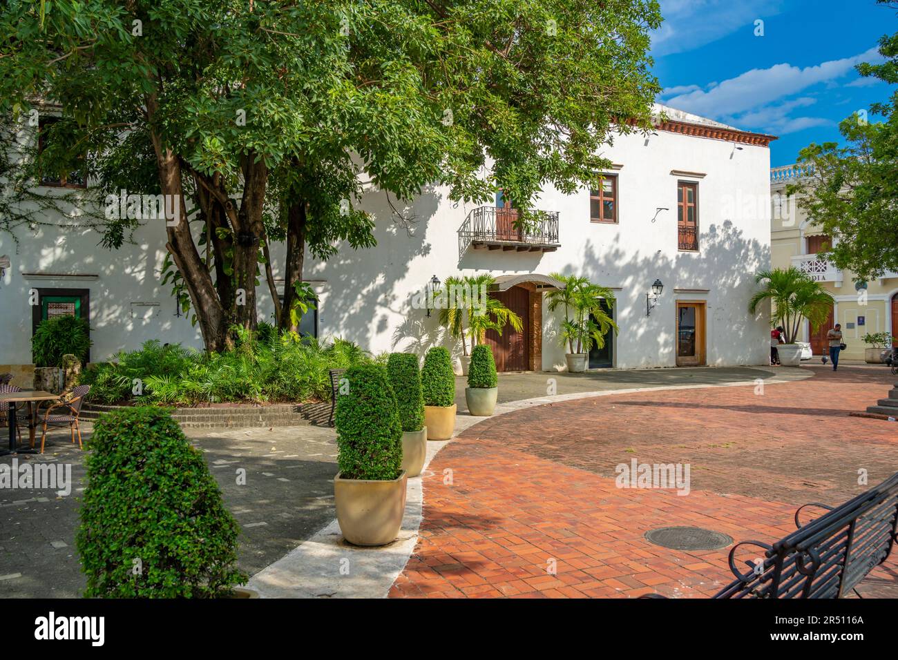 View of Parque Billini - City Park, Santo Domingo, Dominican Republic ...