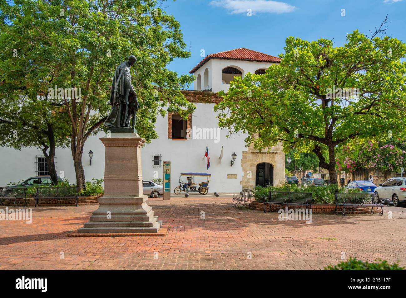 View of Parque Billini - City Park, Santo Domingo, Dominican Republic ...