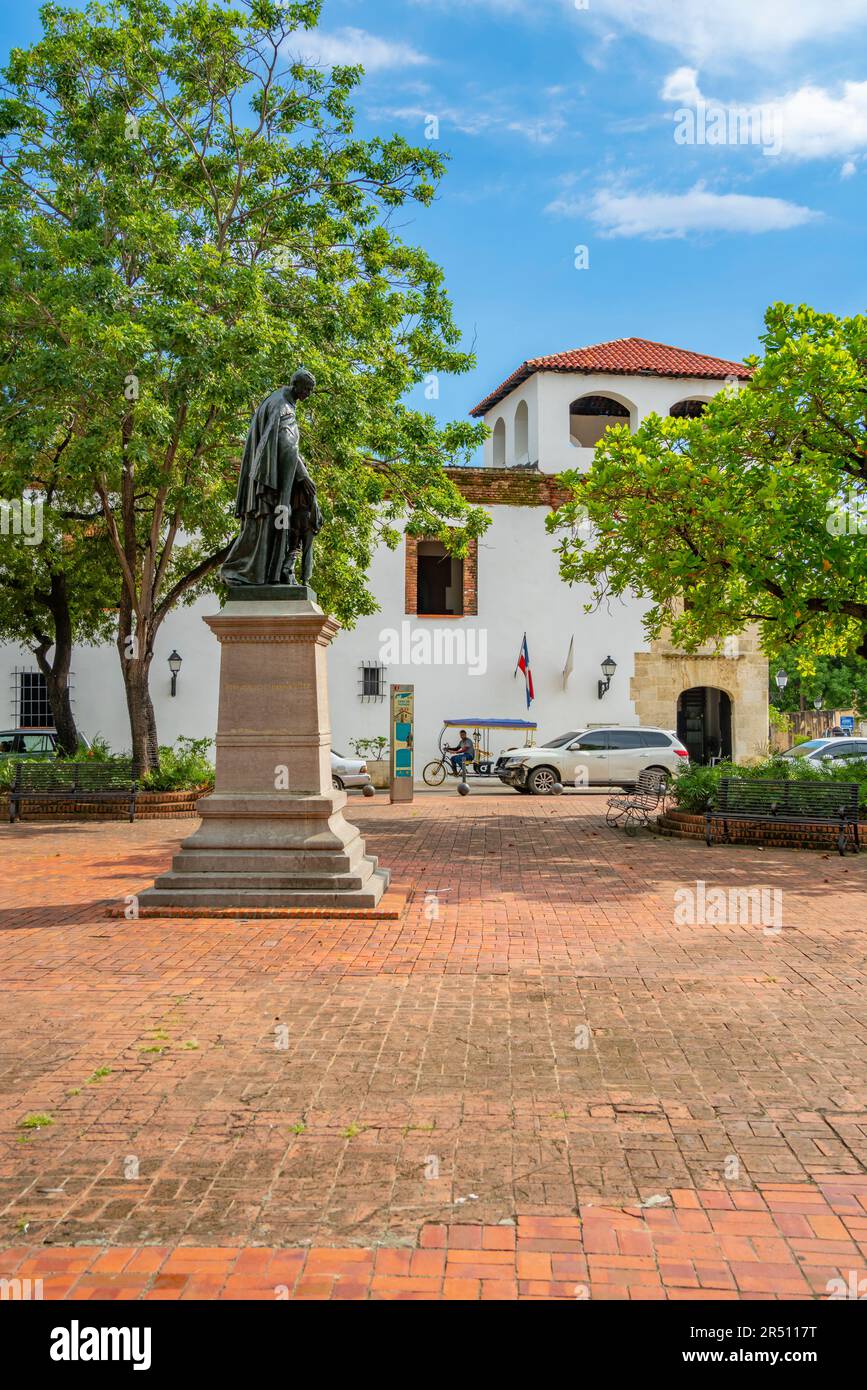 View of Parque Billini - City Park, Santo Domingo, Dominican Republic ...