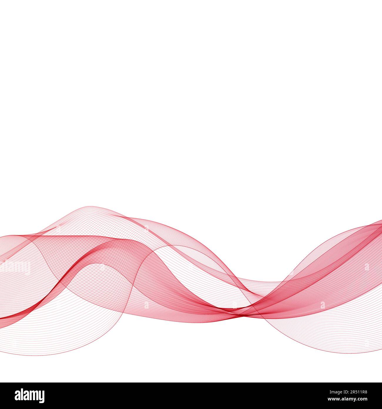 red abstract wave. vector image. presentation template Stock Photo - Alamy