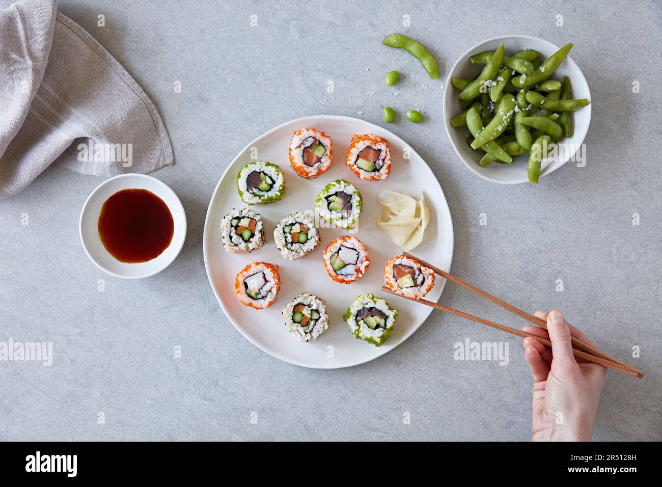 Mixed edamame hi-res stock photography and images - Alamy