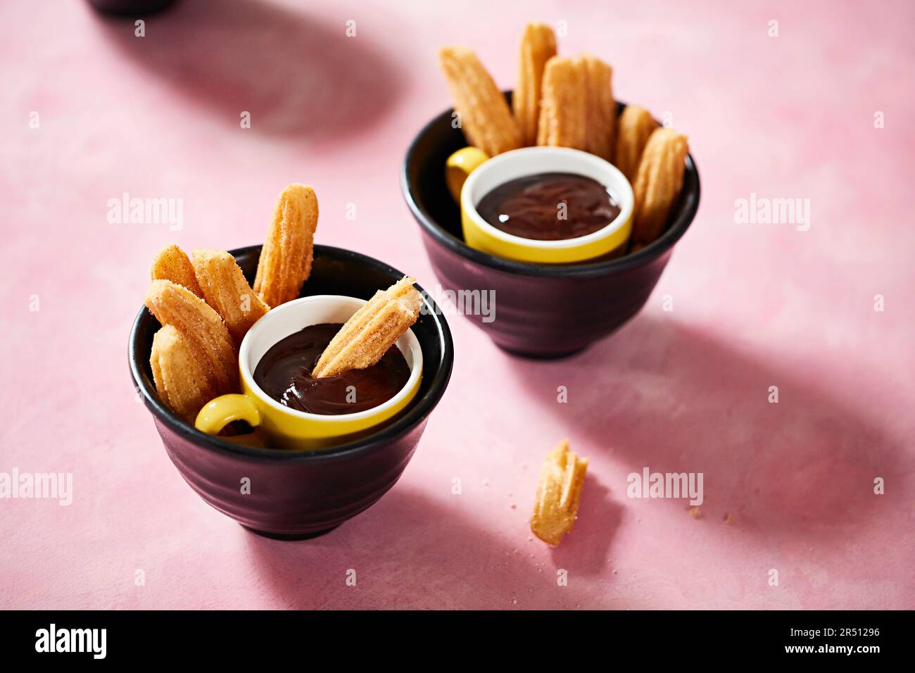 Churros and cream hi-res stock photography and images - Alamy