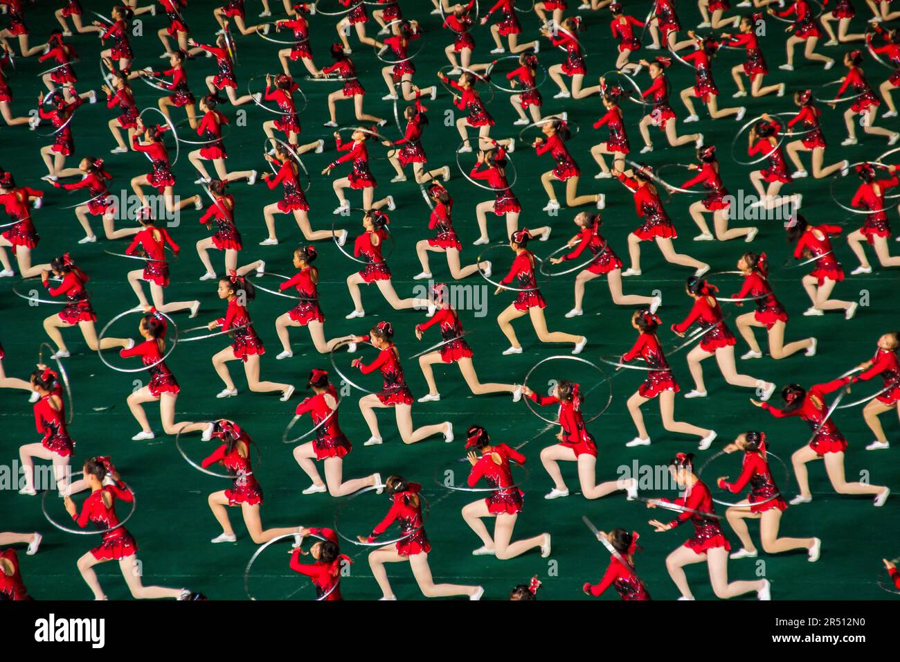 Arirang Mass games in Pyongyang, North Korea Stock Photo - Alamy