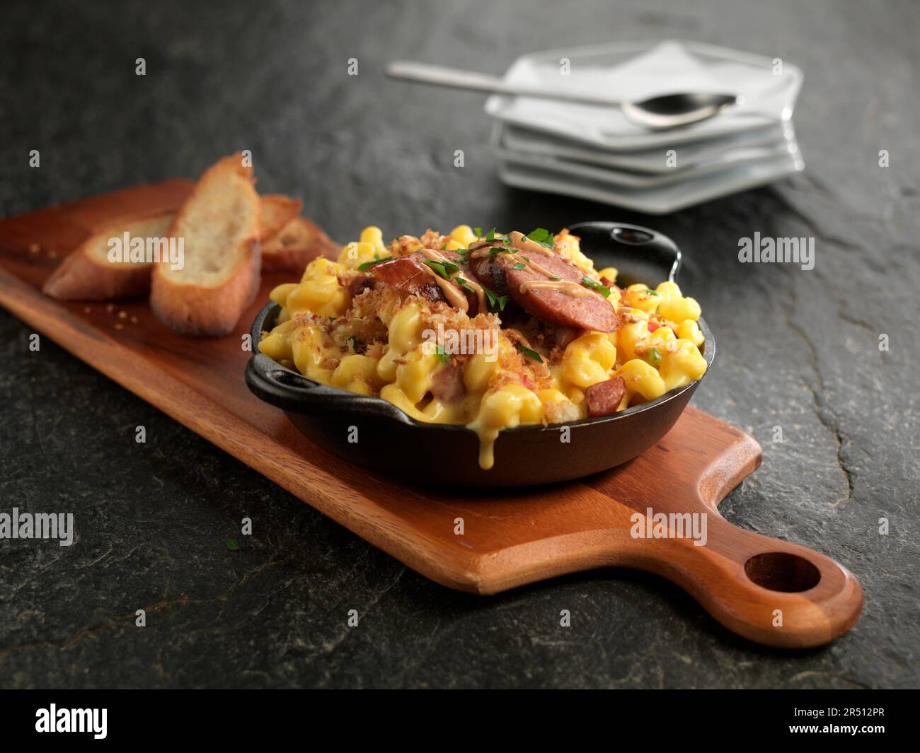 Mac and Cheese Stock Photo - Alamy