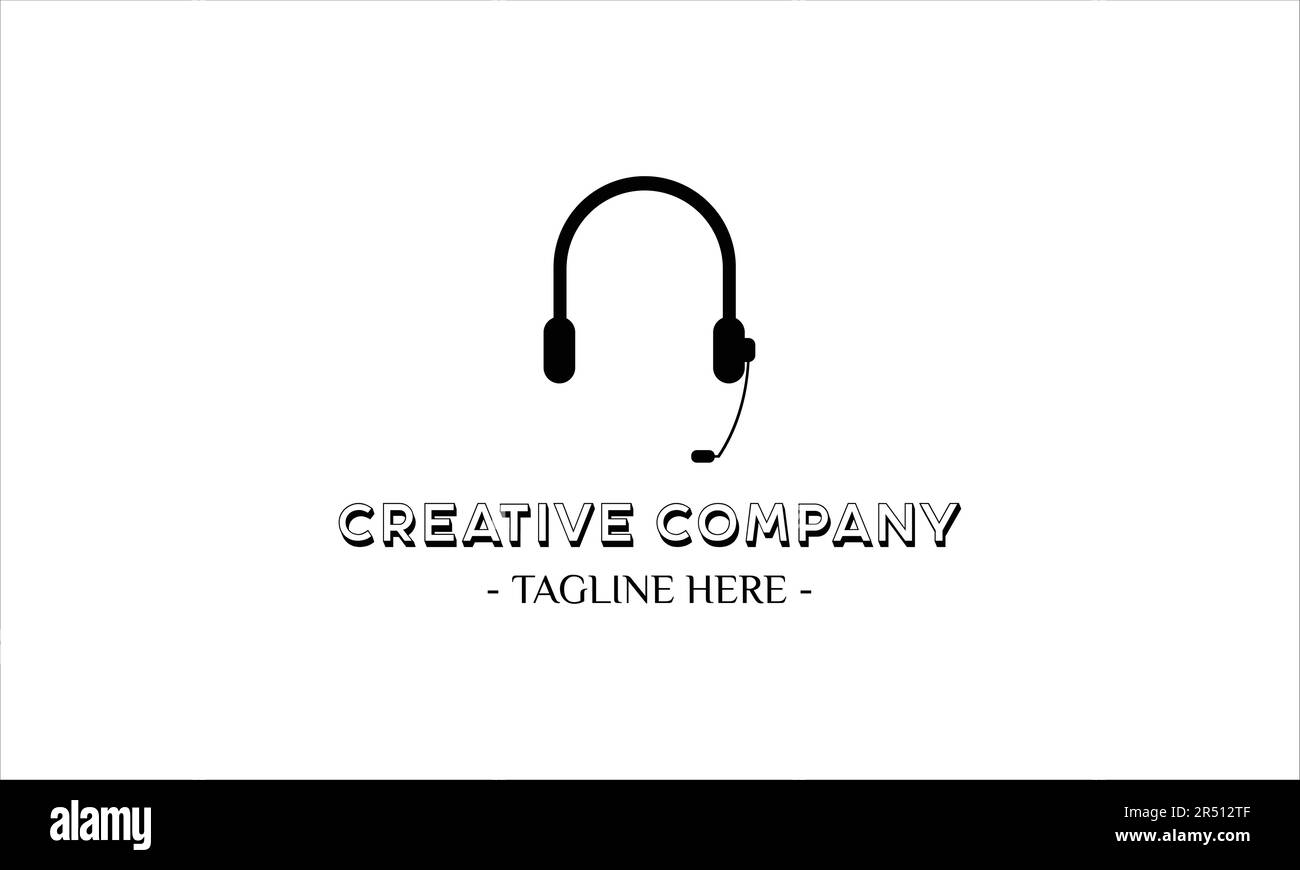 Call center headset man Stock Vector Images - Alamy