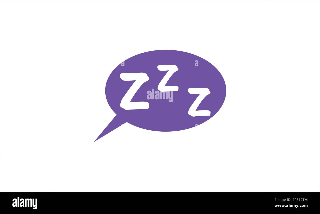 Zzz sleeping Stock Vector Images - Alamy