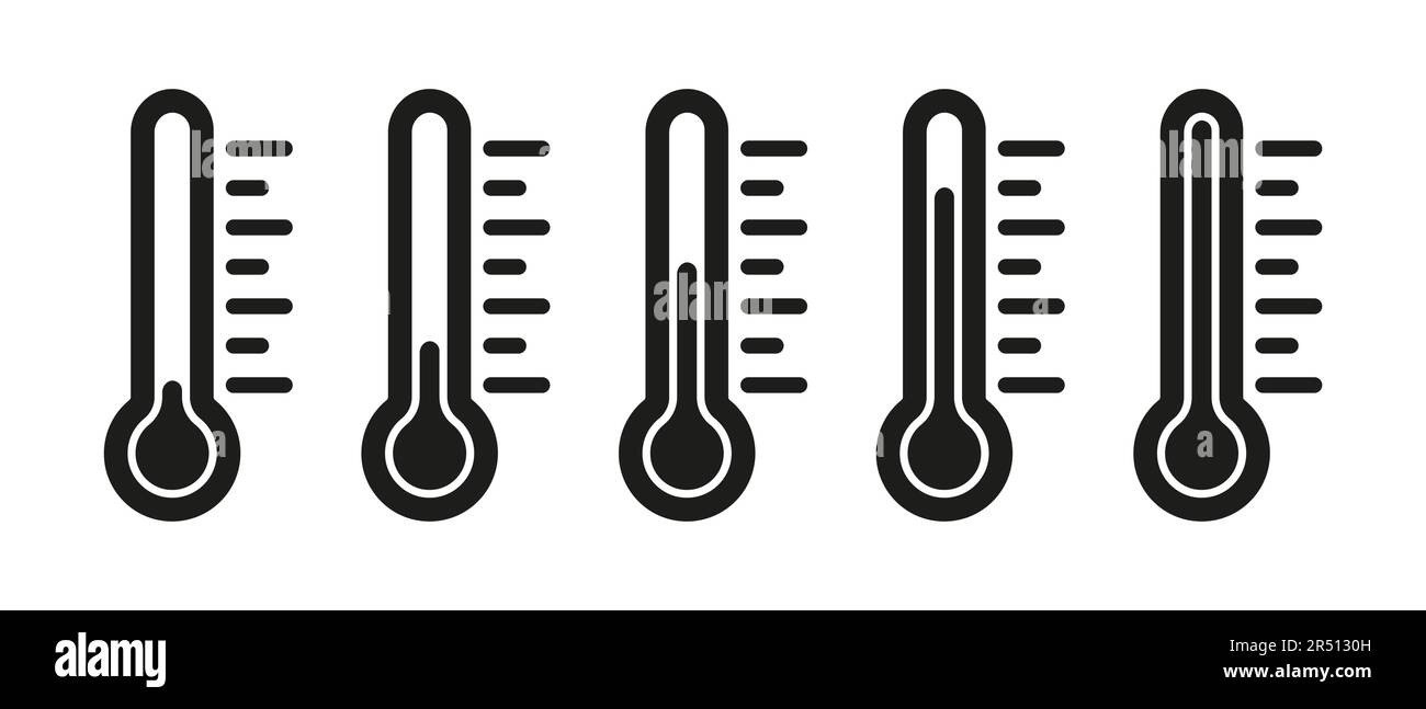 Outdoor digital thermometer display Stock Vector Images - Alamy
