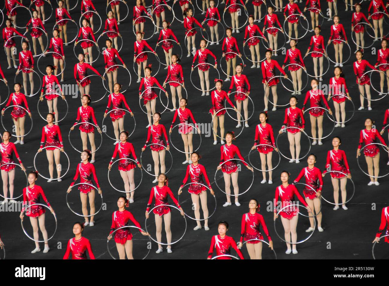 Arirang Mass games in Pyongyang, North Korea Stock Photo - Alamy