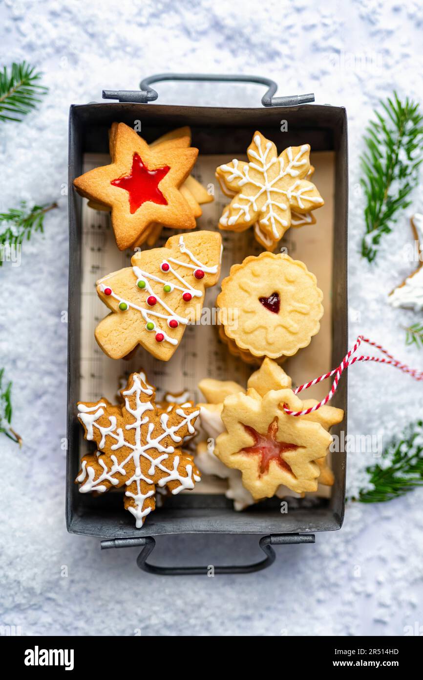 Cookie varieties hi-res stock photography and images - Alamy