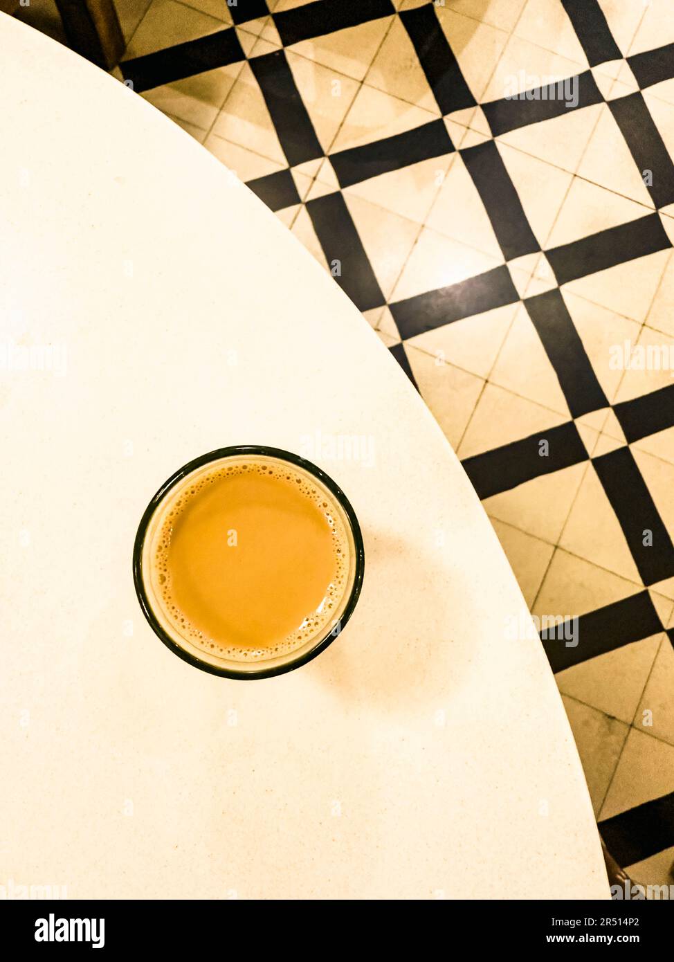 A cup of chai on the table (Mumbai, India Stock Photo - Alamy