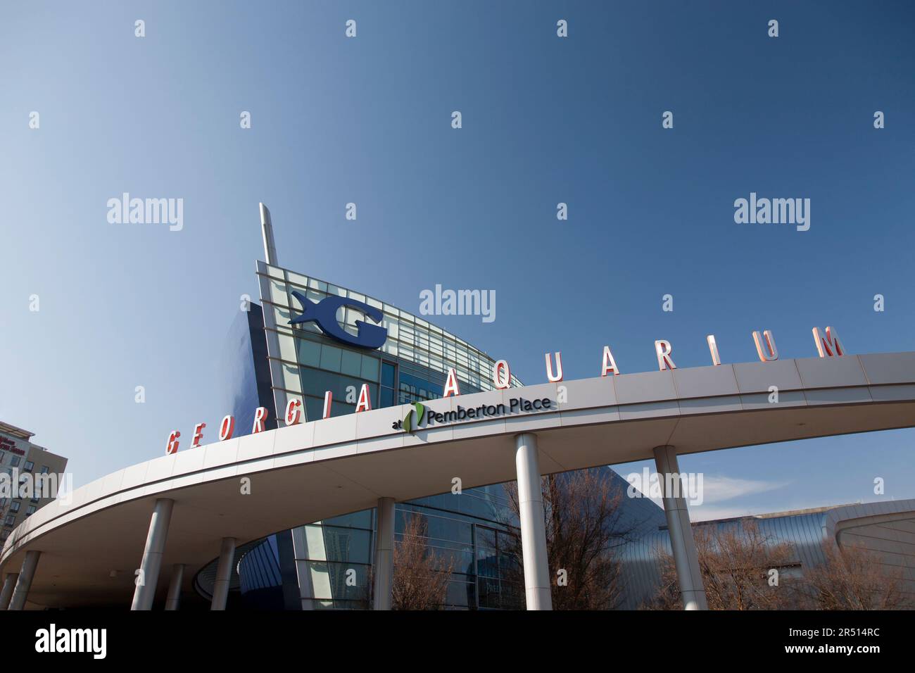The Aquarium, Centenary square, Atlanta Georgia, USA Stock Photo - Alamy