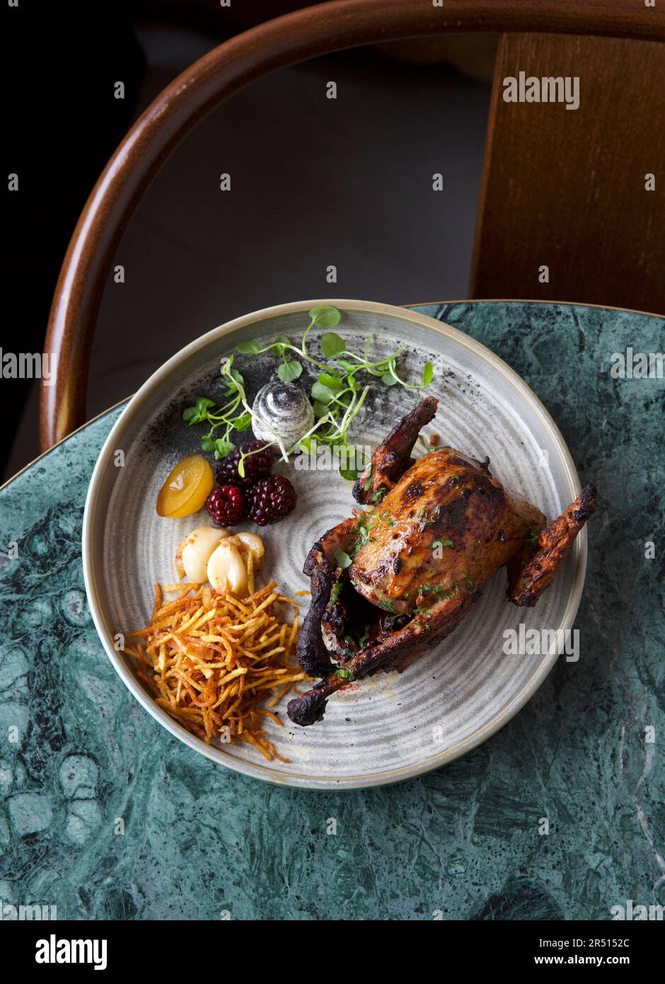 Roasted wood pigeon hi-res stock photography and images - Alamy