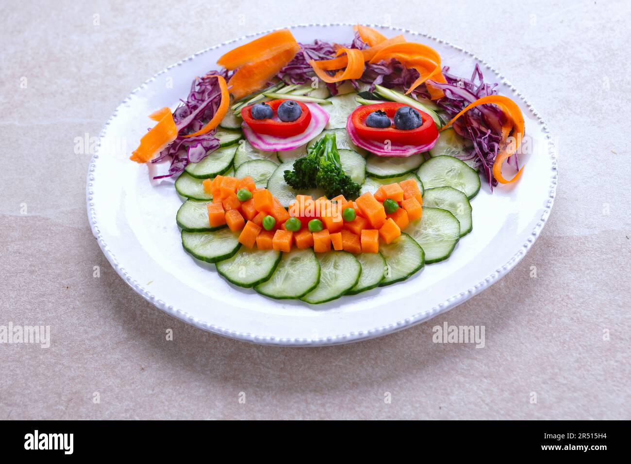 Veg face hi-res stock photography and images - Alamy