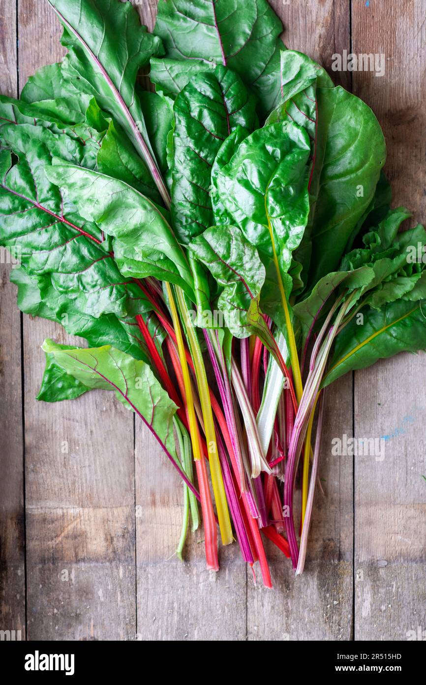 Chard overhead hi-res stock photography and images - Alamy