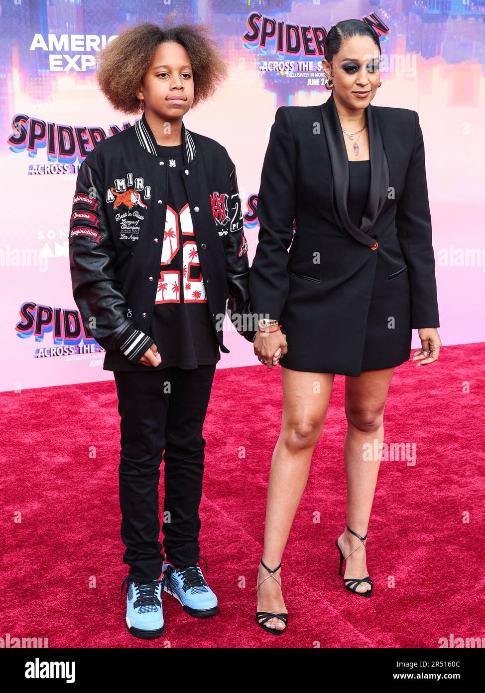 WESTWOOD, LOS ANGELES, CALIFORNIA, USA - MAY 30: Cree Hardrict and Tia ...