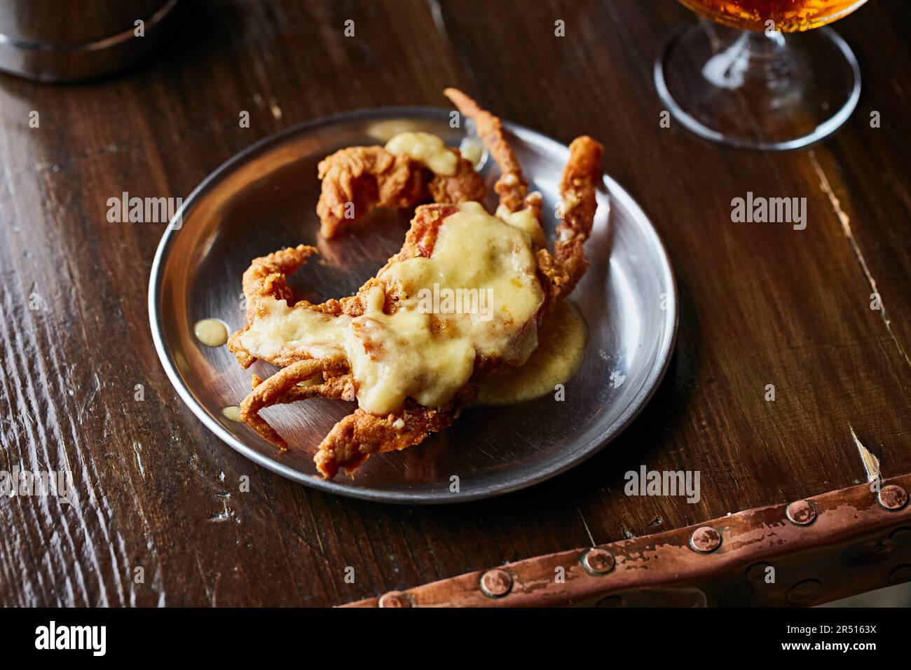 Deep fried soft shell crab Stock Photo - Alamy