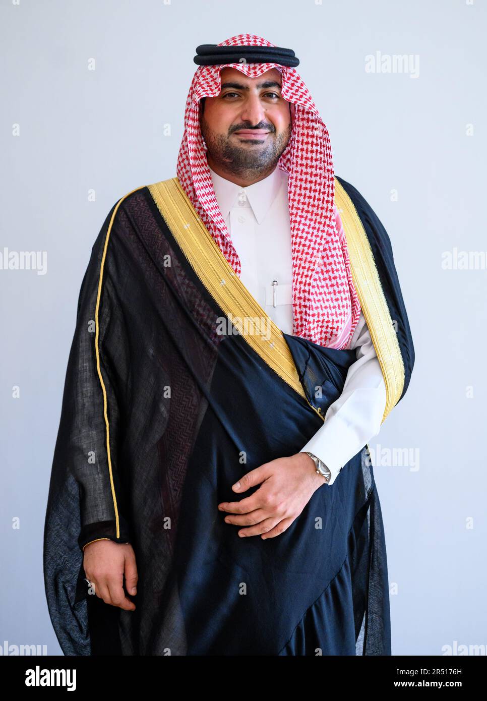 Berlin, Germany. 31st May, 2023. Prince Abdullah bin Khaled bin Sultan bin Abdulaziz Al Saud ...