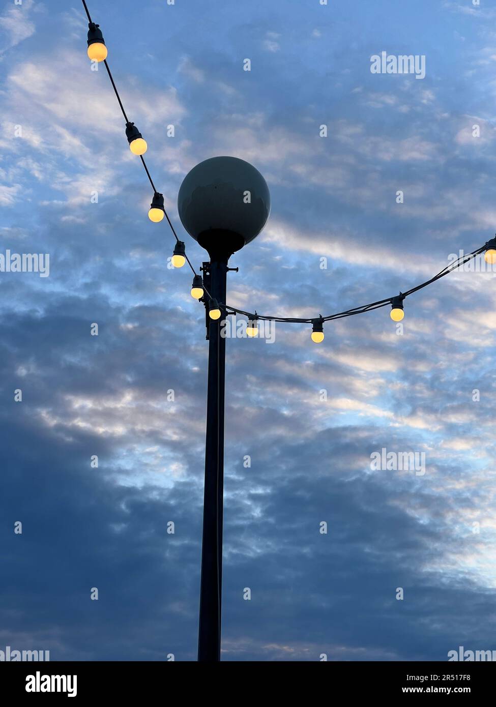 Low angle view of street lights hi-res stock photography and images - Alamy