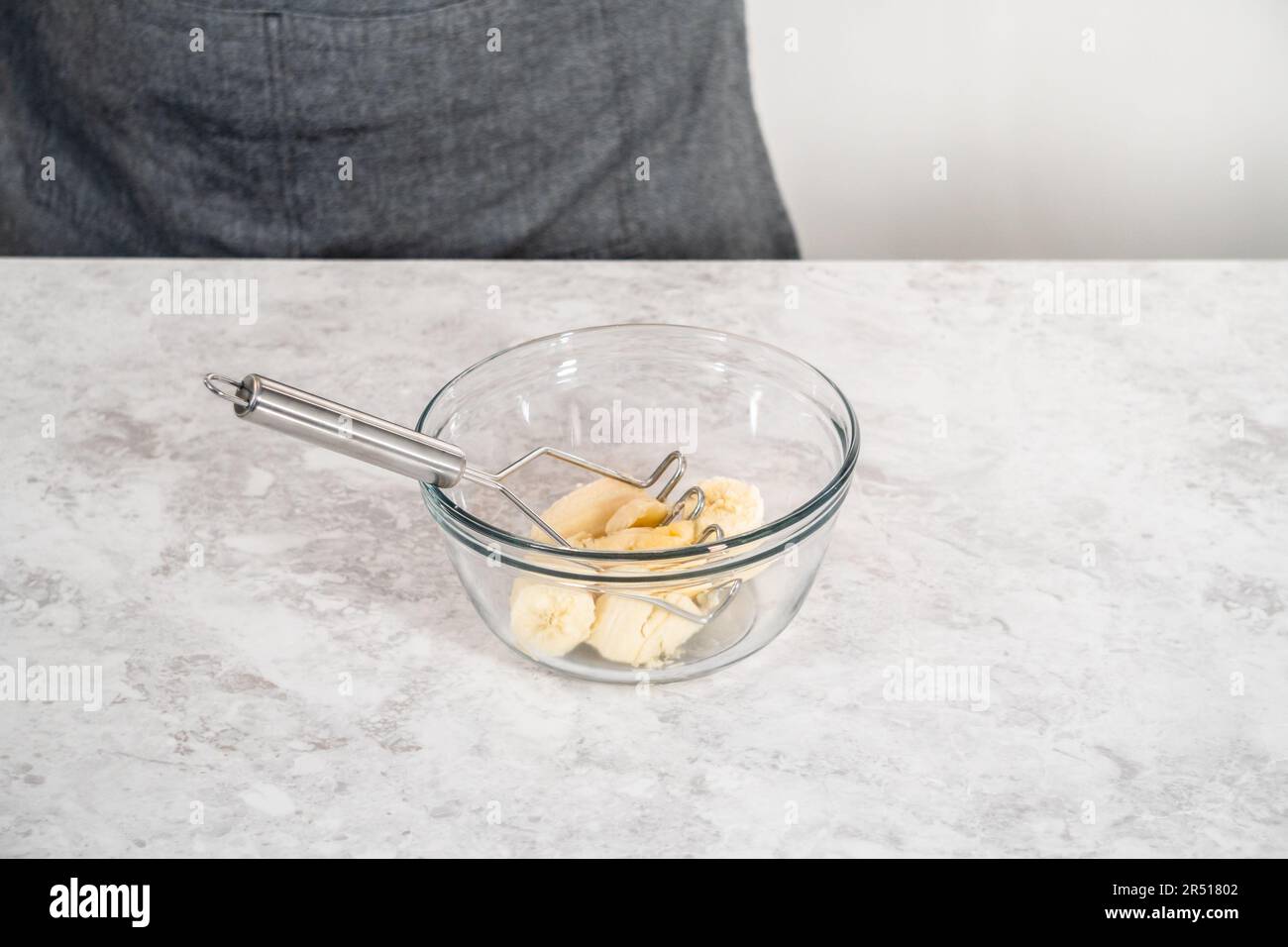 Mashed ripe bananas hi-res stock photography and images - Alamy