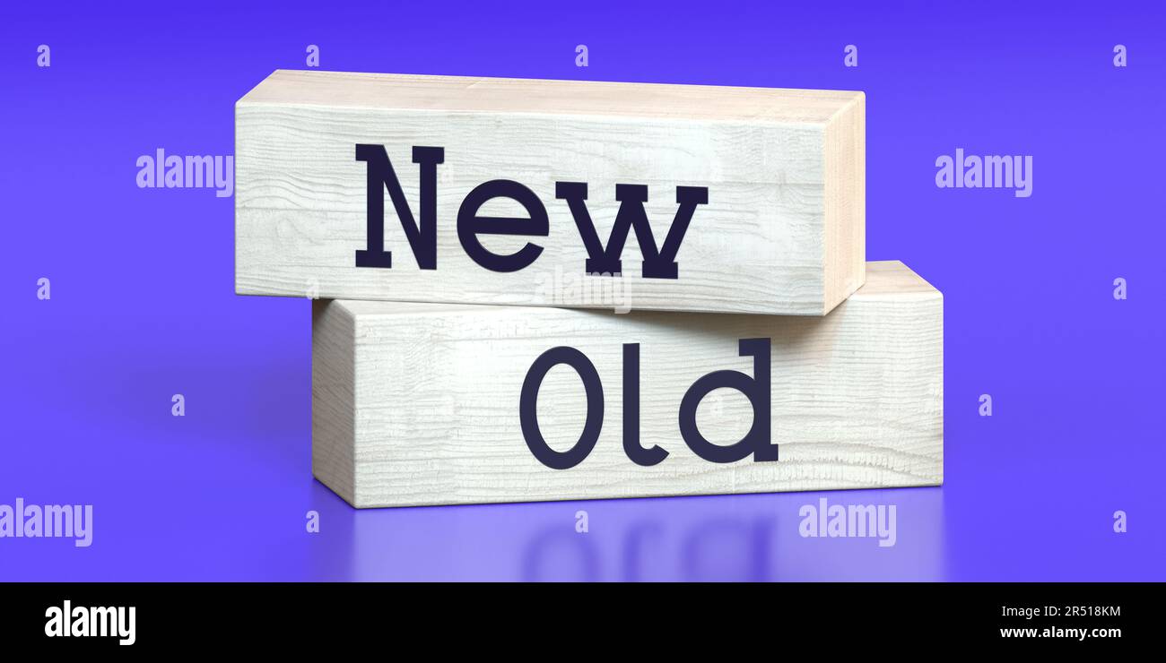 Old words new words hi-res stock photography and images - Alamy