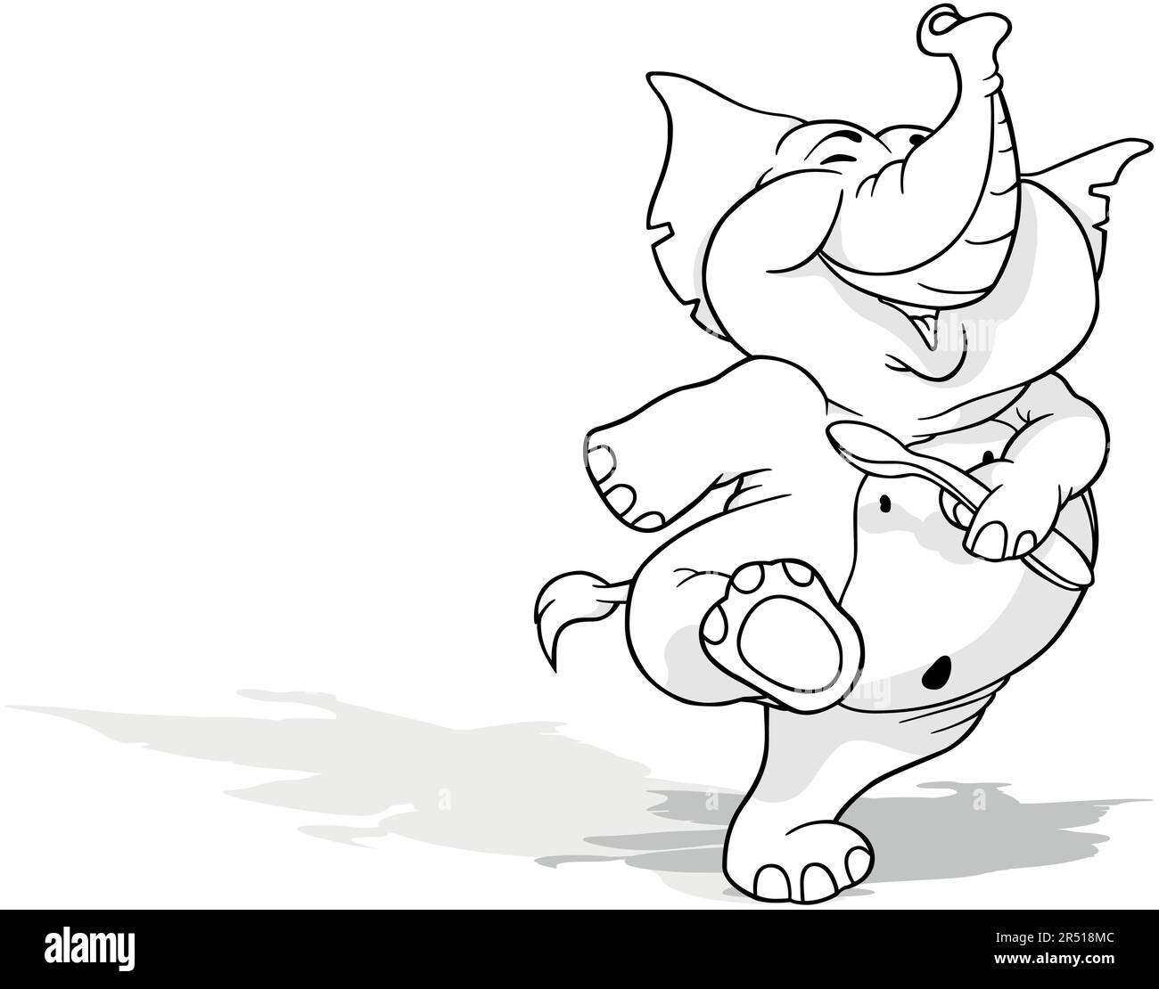 Drawing of a Smiling Dancing Elephant Stock Vector Image & Art - Alamy Drawing of a Smiling Dancing Elephant Stock Vector Image & Art - Alamy