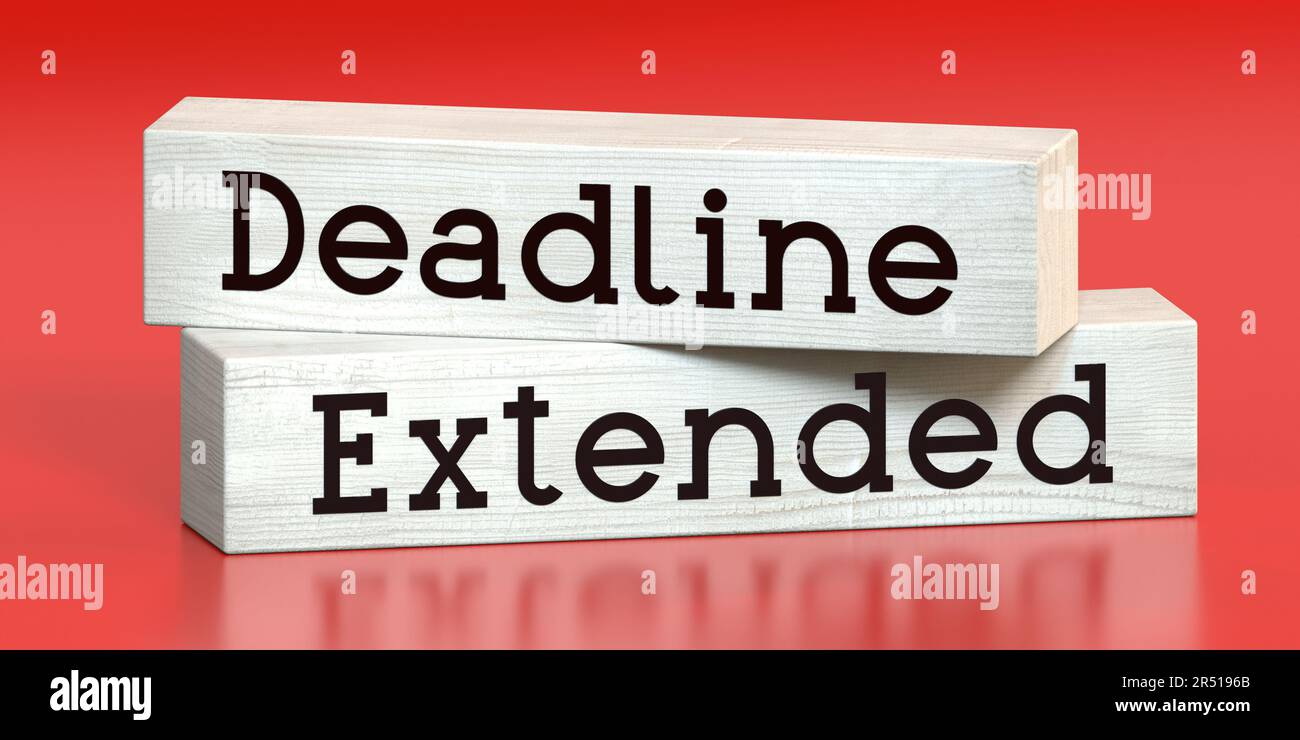 Deadline word symbol hi-res stock photography and images - Alamy
