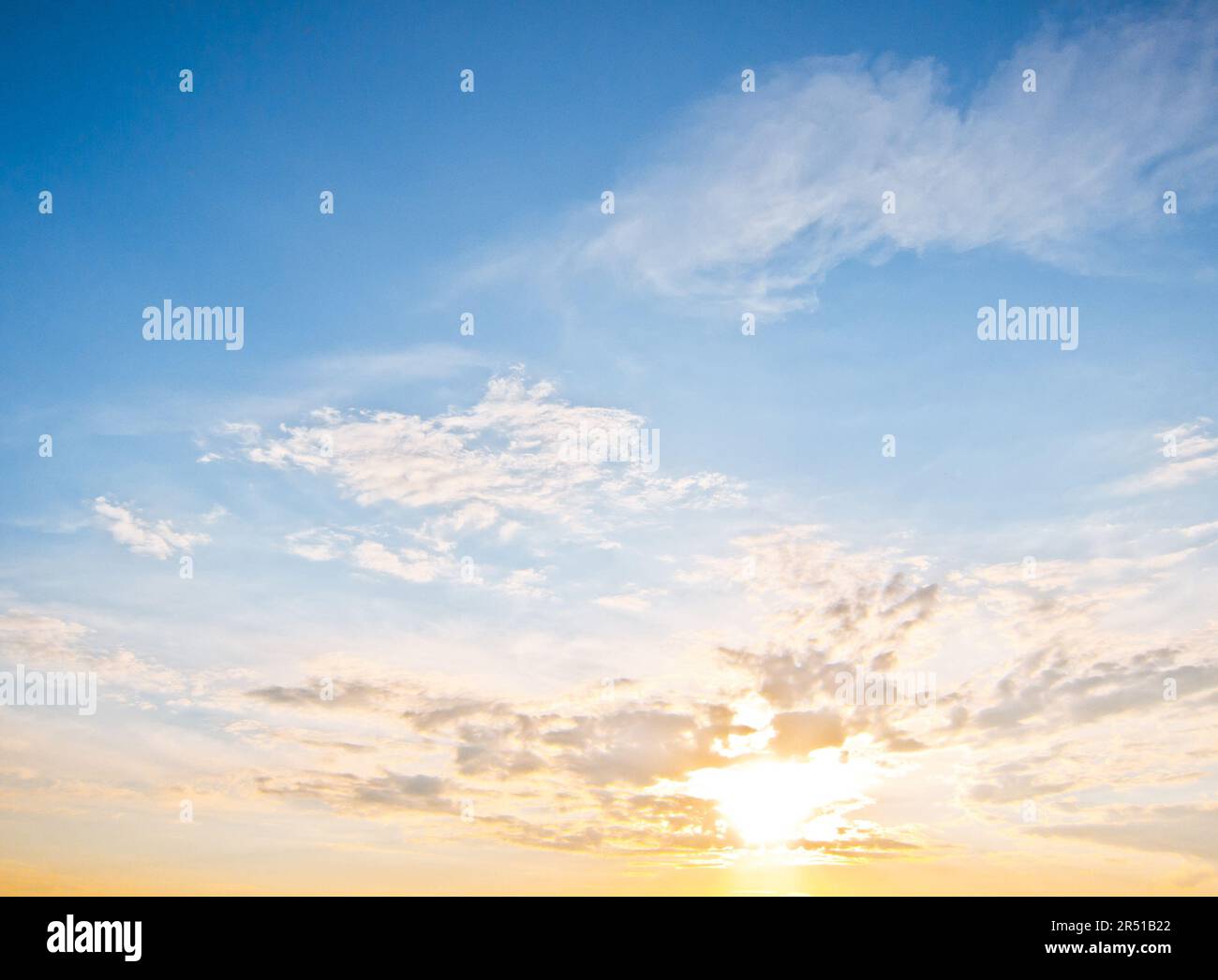 Beautiful sky and clouds summer good weather Stock Photo - Alamy