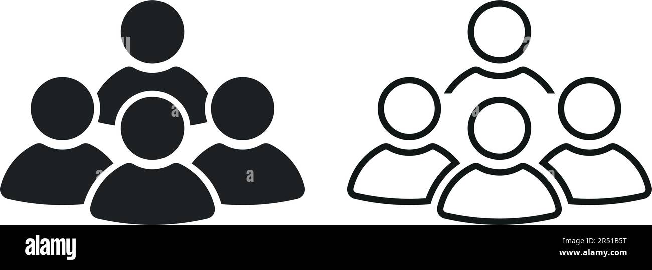 black people Community black Icon vector Stock Vector Image & Art - Alamy