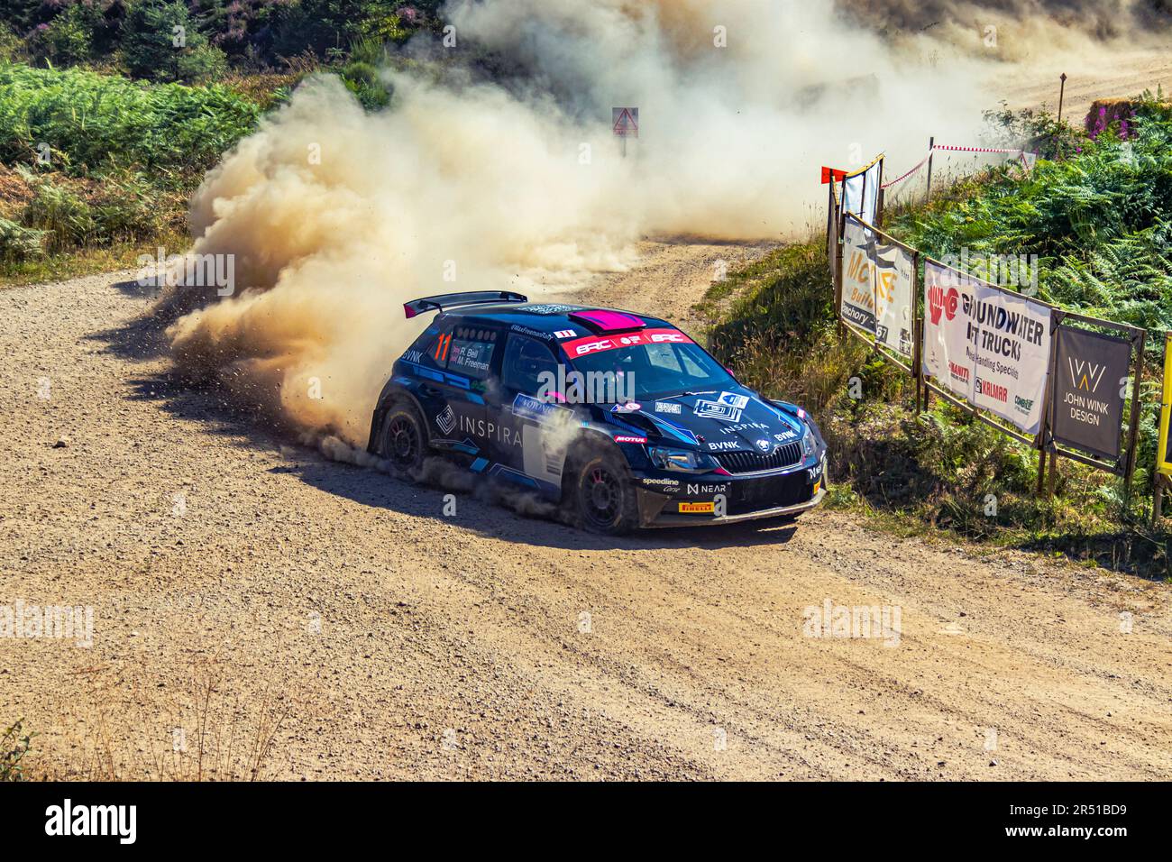 2022 Grampian Forest Rally BRC/SRC Stock Photo - Alamy