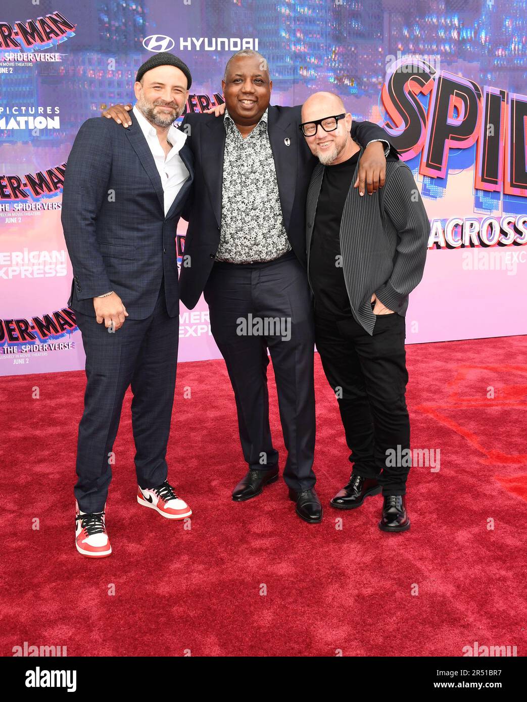LOS ANGELES, CA - MAY 30: (L-R) Joaquim Dos Santos, Kemp Powers and ...