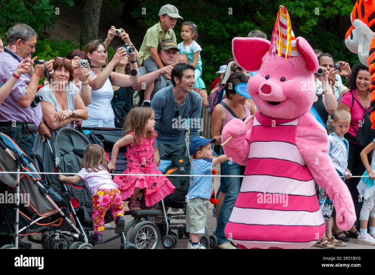 Chessy, France, Theme Parks, People Visiting Disneyland Paris, Employee ...
