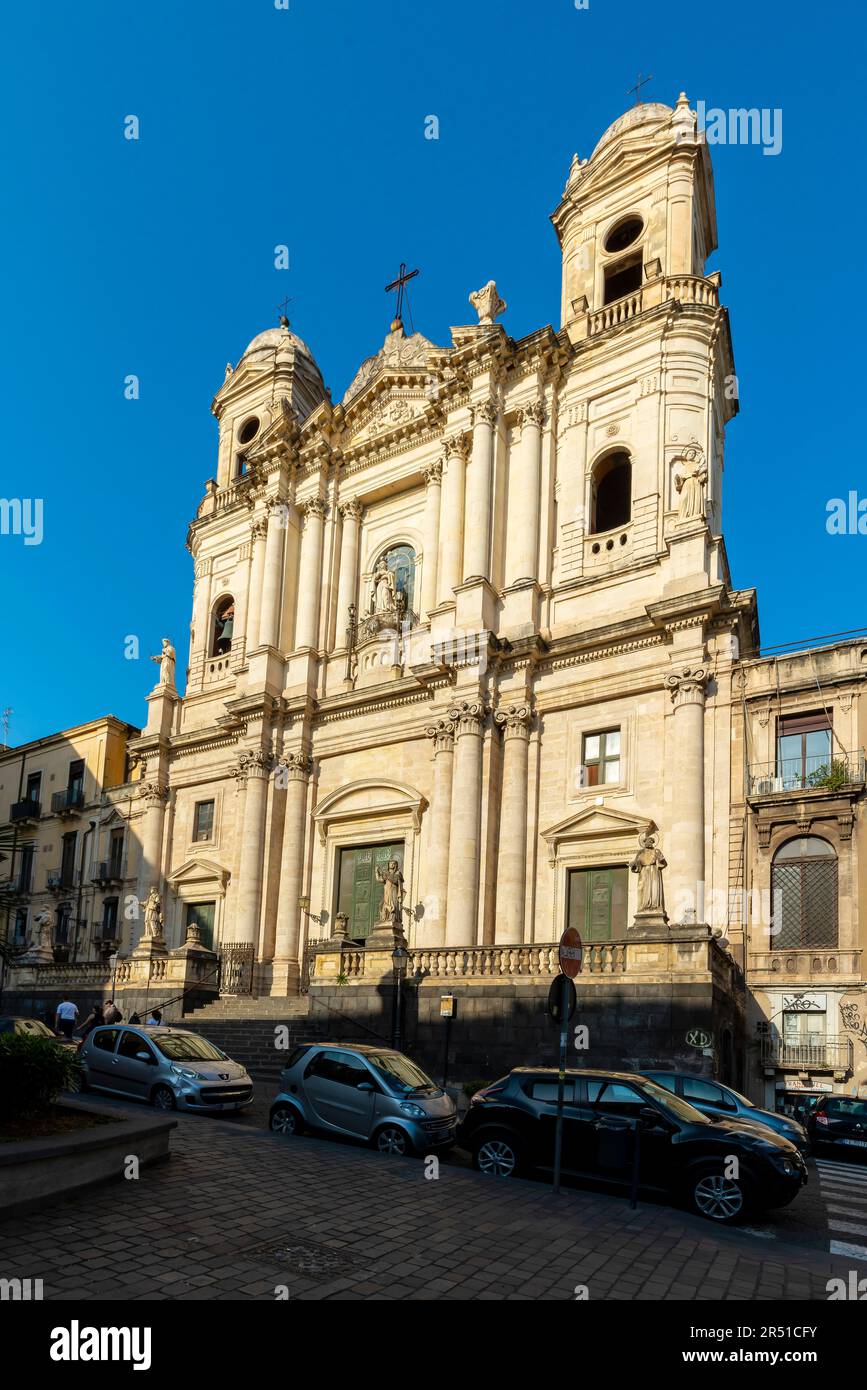Church of San Benedetto (Chiesa di San Benedetto), via Crociferi ...