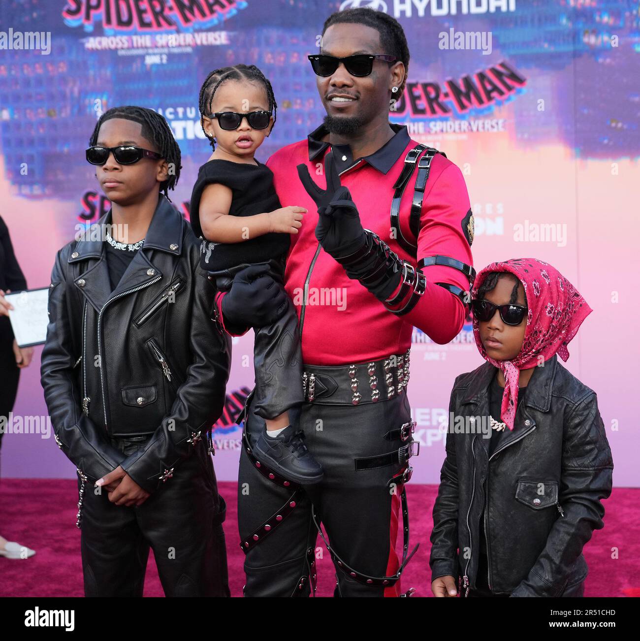 Los Angeles, USA. 30th May, 2023. (L-R) Jordan Cephus, Wave Cephus ...