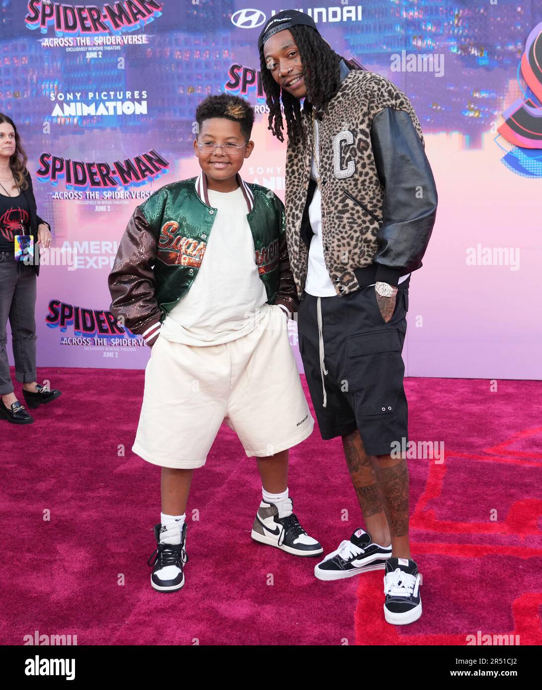 Los Angeles, USA. 30th May, 2023. (L-R) Sebastian Taylor Thomaz and Wiz ...