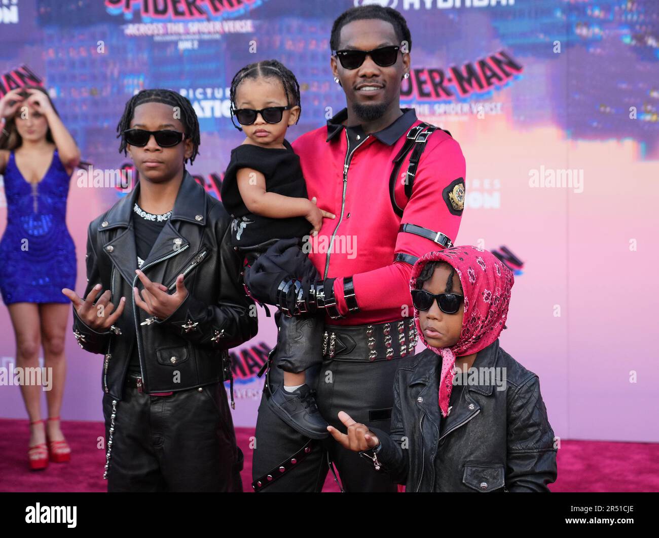 Los Angeles, USA. 30th May, 2023. (L-R) Jordan Cephus, Wave Cephus ...