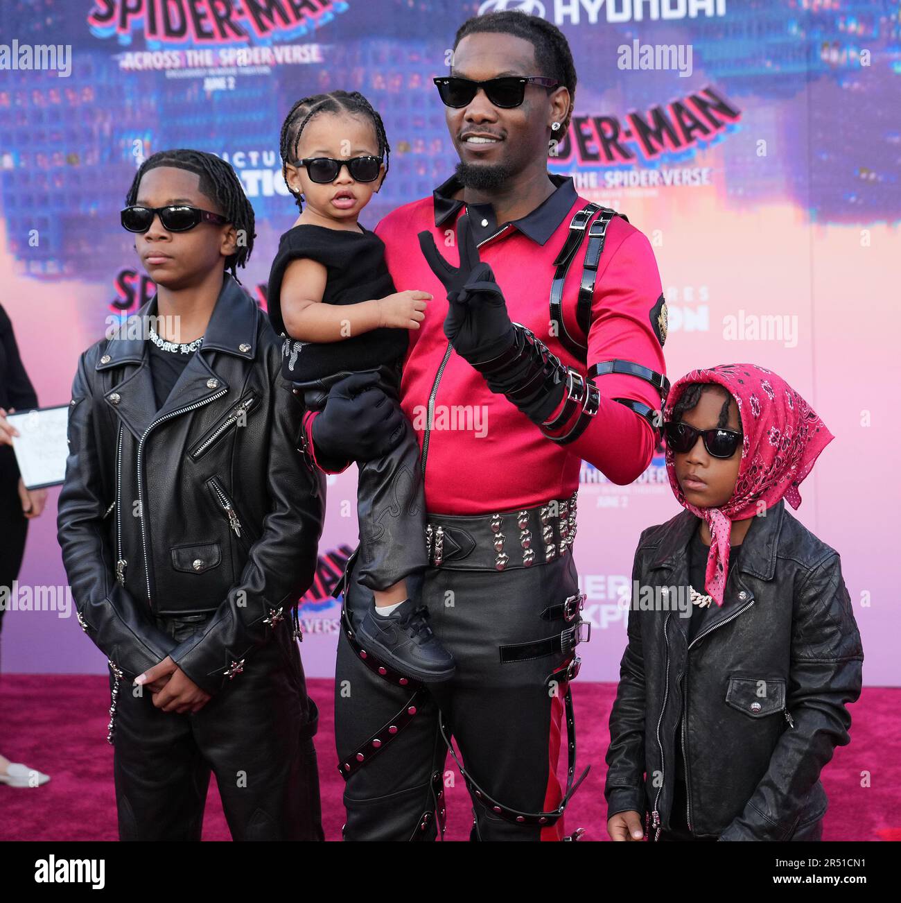 Los Angeles, USA. 30th May, 2023. (L-R) Jordan Cephus, Wave Cephus ...
