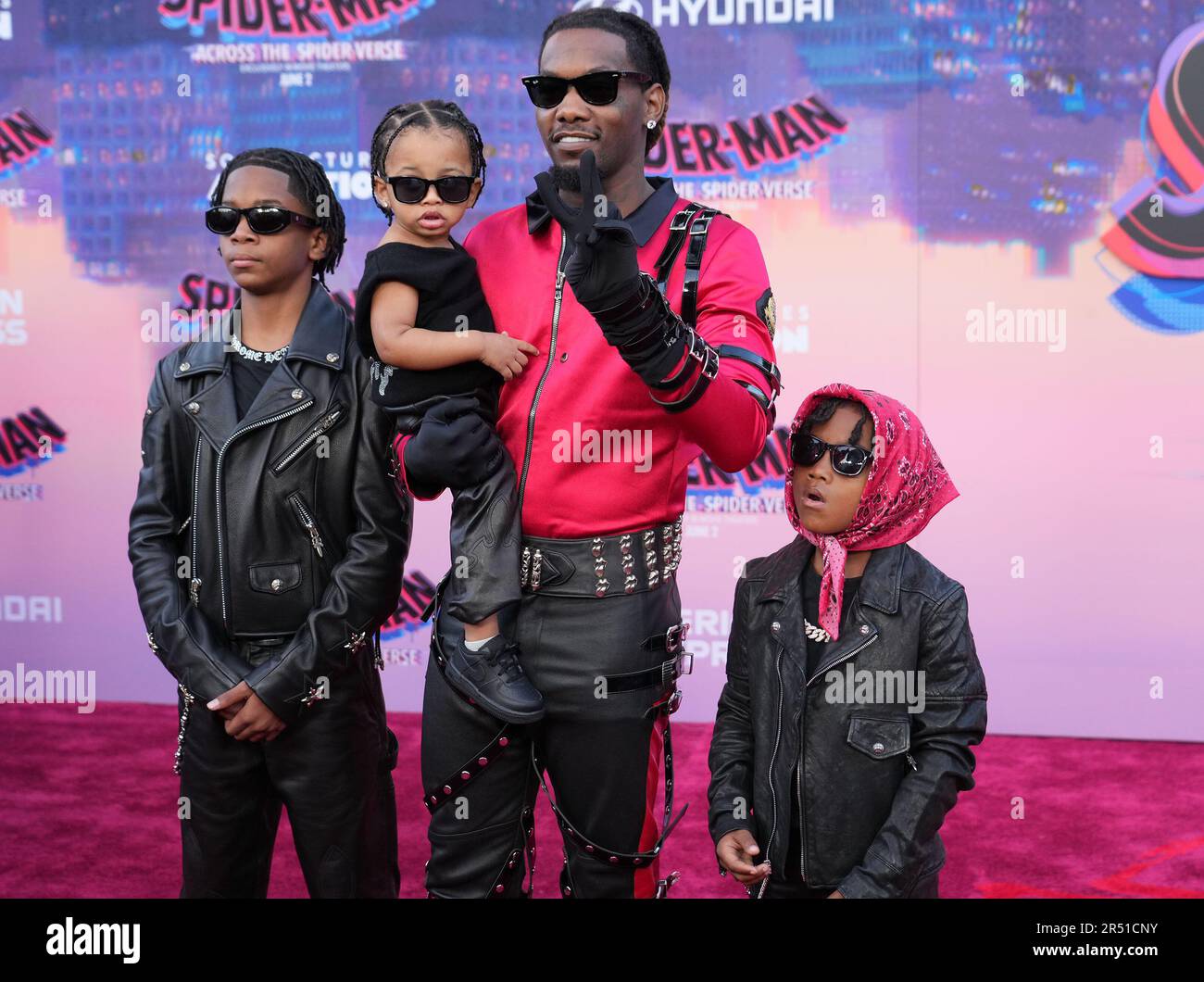 Los Angeles, USA. 30th May, 2023. (L-R) Jordan Cephus, Wave Cephus ...