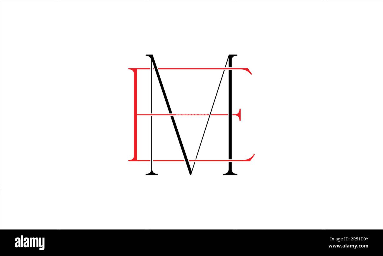 Em logo vector vectors hi-res stock photography and images - Alamy