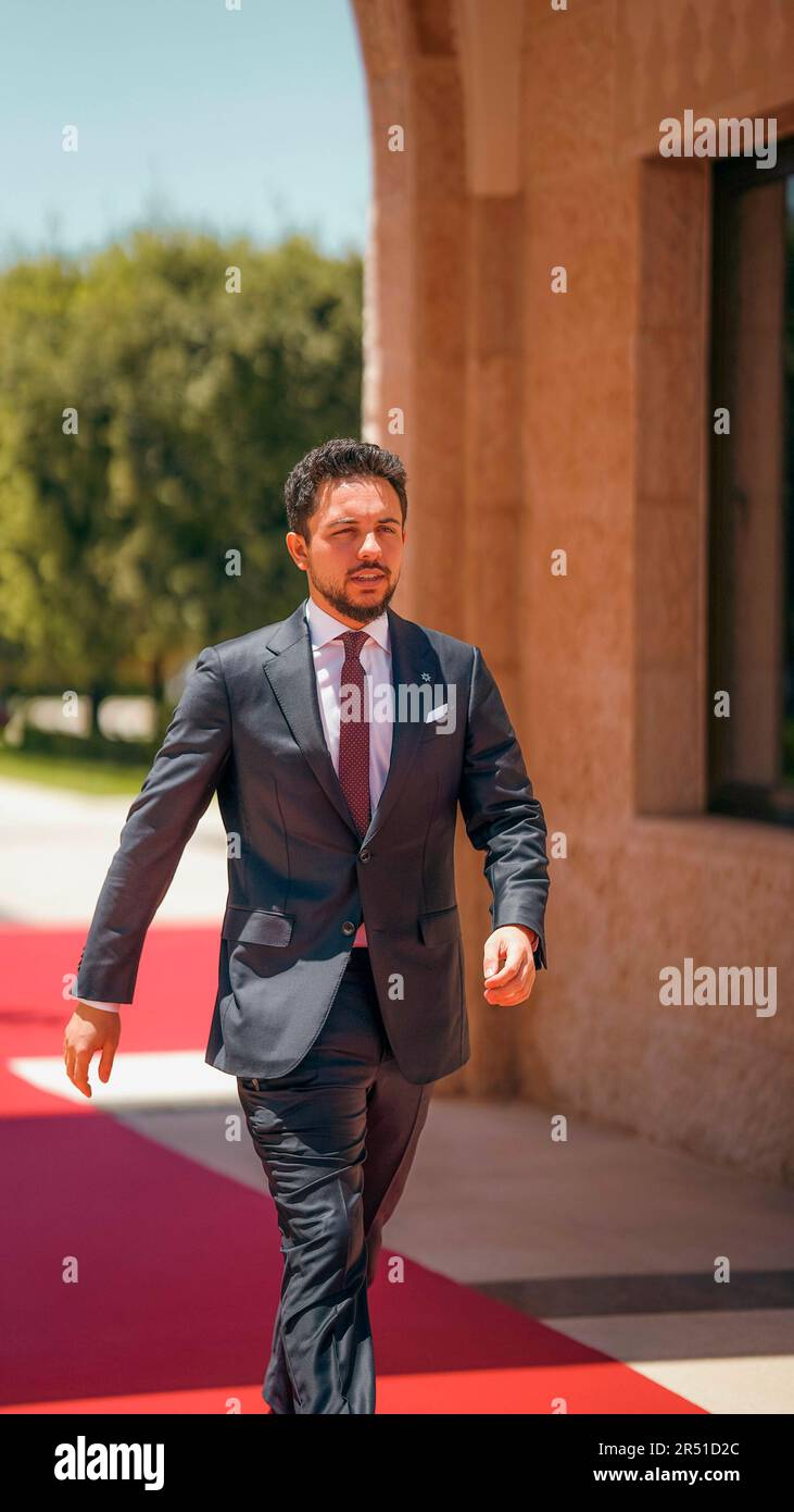 Crown Prince Al Hussein bin Abdullah II of Jordan, on May 31, 2023 ...